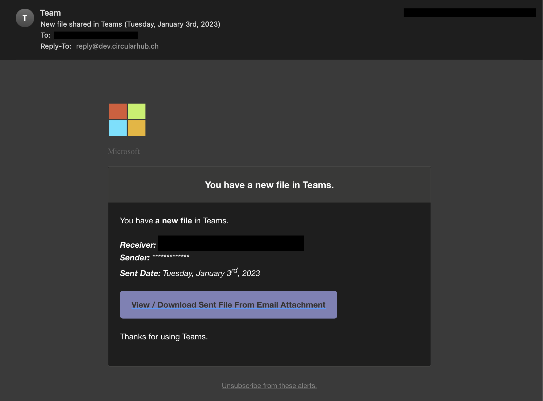 A Microsoft Teams Phishing Email #Scam Is Making The Rounds | The IT Nerd